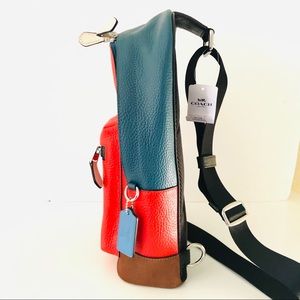 Coach | Bags | Coach Marvel West Sling Pack Spiderman Backpack | Poshmark